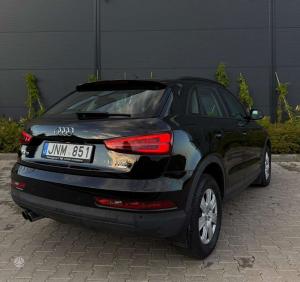 Black Audi Q3 2017 in Vilnius, with an engine capacity of 1.40 L and mileage of 164 thousand km for 12500 €, photo 18 on AUTOMOTO.COM.LV