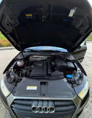 Black Audi Q3 2017 in Vilnius, with an engine capacity of 1.40 L and mileage of 164 thousand km for 12500 €, photo 24 on AUTOMOTO.COM.LV