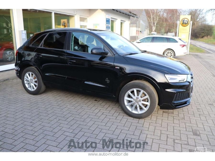 Black Audi Q3 2018 in Kaunas, with an engine capacity of 1.40 L and mileage of 38 thousand km for 23173 €, photo 3 on AUTOMOTO.COM.LV