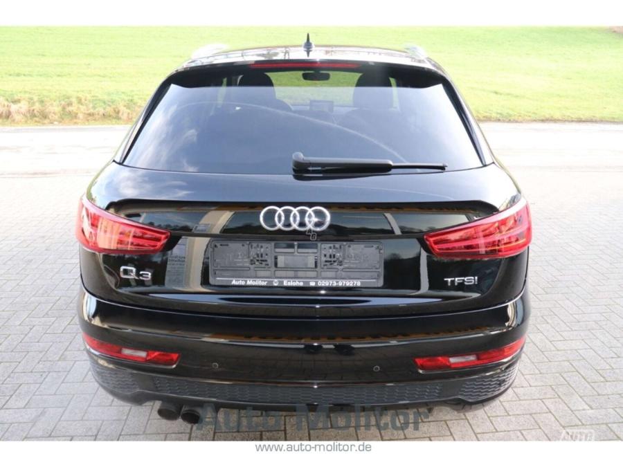 Black Audi Q3 2018 in Kaunas, with an engine capacity of 1.40 L and mileage of 38 thousand km for 23173 €, photo 8 on AUTOMOTO.COM.LV