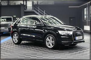 Melns Audi Q3 2018 Kauņa, ar dzinēja tilpumu 1.40 L un nobraukumu 82 tūkst. km par 22399 €, foto  vietnē AUTOMOTO.COM.LV