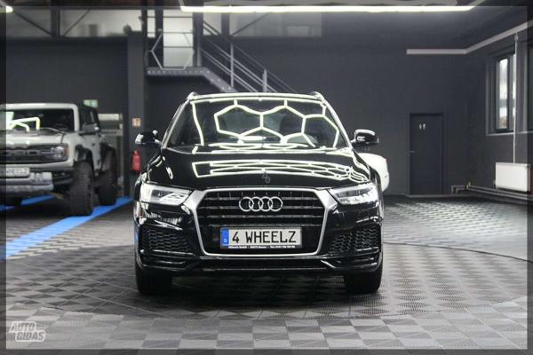 Black Audi Q3 2018 in Kaunas, with an engine capacity of 1.40 L and mileage of 82 thousand km for 22399 €, photo 3 on AUTOMOTO.COM.LV