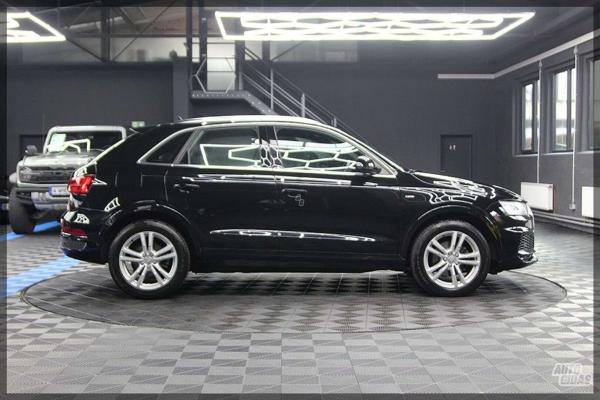 Black Audi Q3 2018 in Kaunas, with an engine capacity of 1.40 L and mileage of 82 thousand km for 22399 €, photo 7 on AUTOMOTO.COM.LV