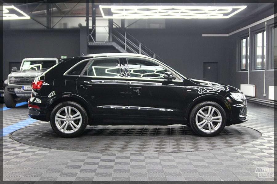 Melns Audi Q3 2018 Kauņa, ar dzinēja tilpumu 1.40 L un nobraukumu 82 tūkst. km par 22399 €, foto 7 vietnē AUTOMOTO.COM.LV