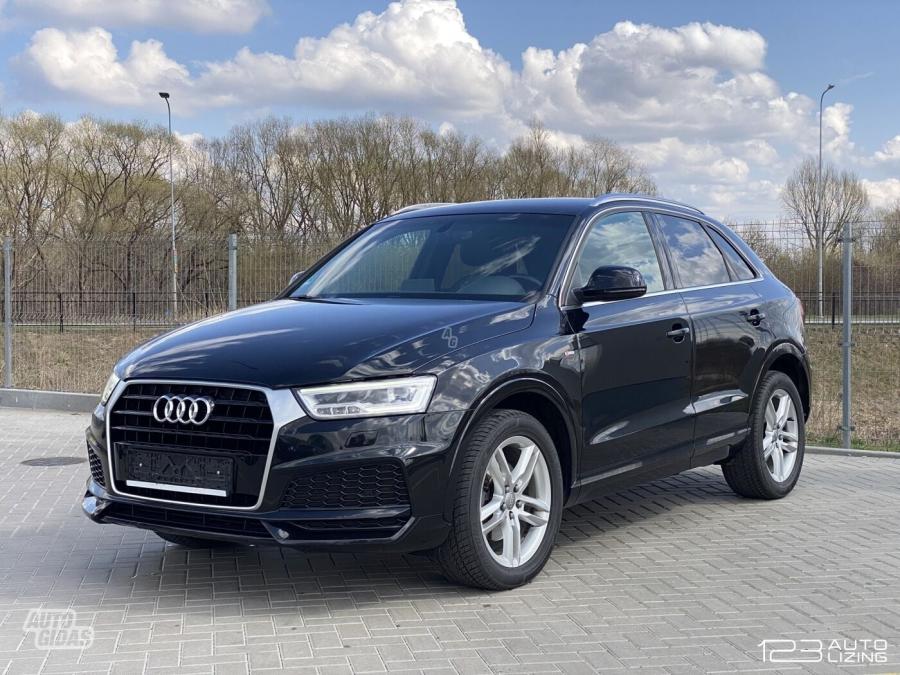 Black Audi Q3 2018 in Taurage, with an engine capacity of 1.40 L and mileage of 208 thousand km for 14990 €, photo 1 on AUTOMOTO.COM.LV