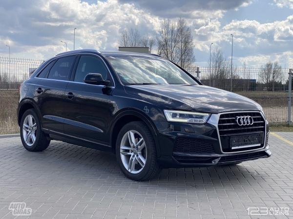 Black Audi Q3 2018 in Taurage, with an engine capacity of 1.40 L and mileage of 208 thousand km for 14990 €, photo 3 on AUTOMOTO.COM.LV