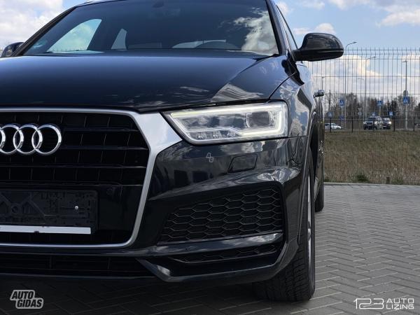 Black Audi Q3 2018 in Taurage, with an engine capacity of 1.40 L and mileage of 208 thousand km for 14990 €, photo 5 on AUTOMOTO.COM.LV