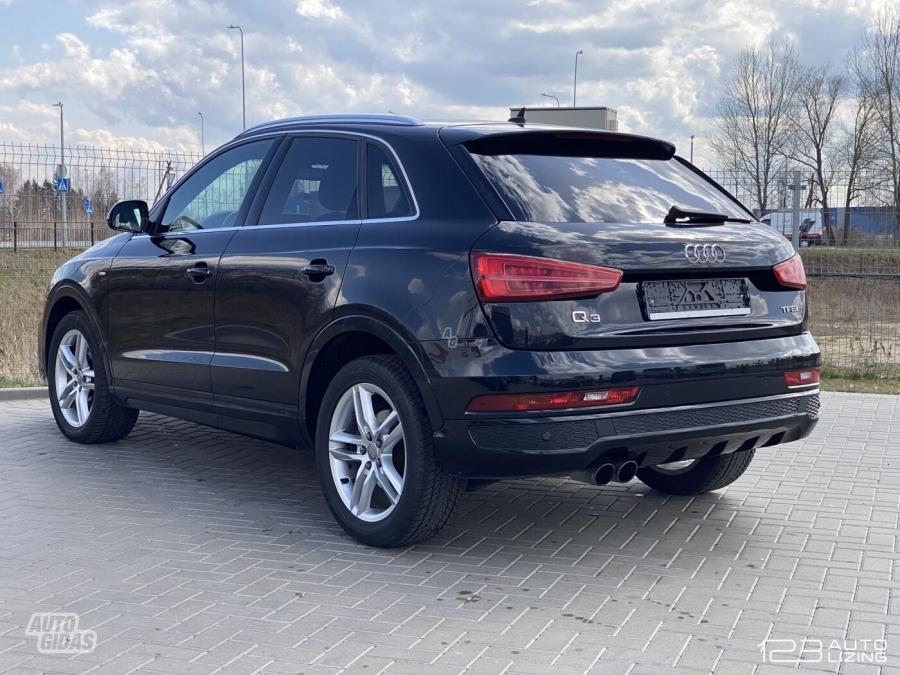 Black Audi Q3 2018 in Taurage, with an engine capacity of 1.40 L and mileage of 208 thousand km for 14990 €, photo 7 on AUTOMOTO.COM.LV