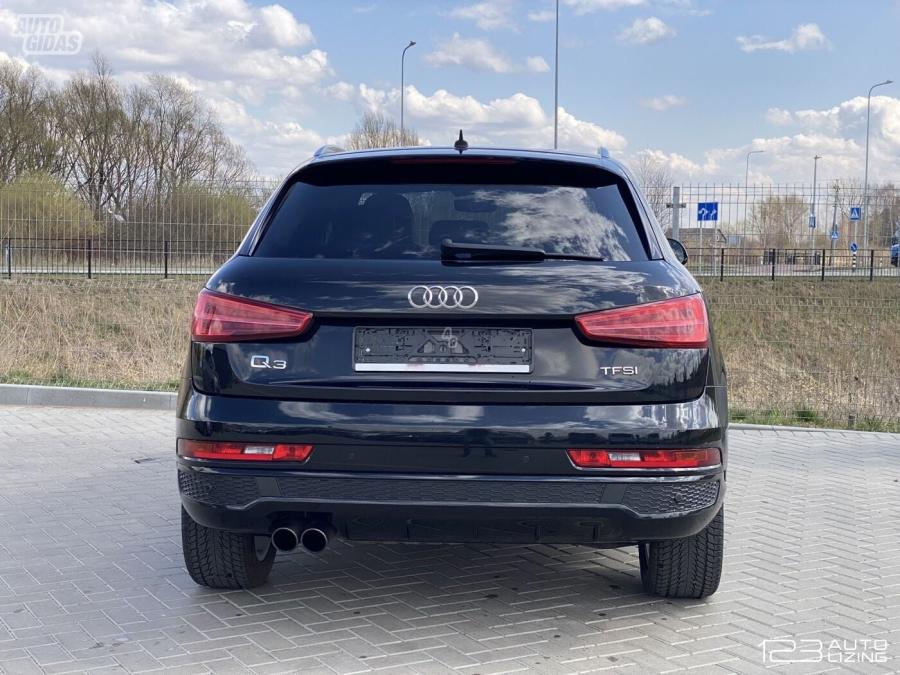 Black Audi Q3 2018 in Taurage, with an engine capacity of 1.40 L and mileage of 208 thousand km for 14990 €, photo 8 on AUTOMOTO.COM.LV