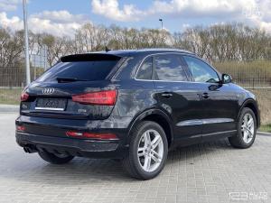 Black Audi Q3 2018 in Taurage, with an engine capacity of 1.40 L and mileage of 208 thousand km for 14990 €, photo 9 on AUTOMOTO.COM.LV