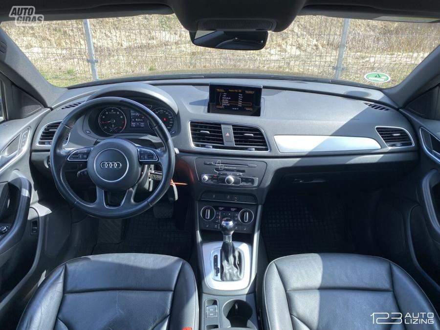 Black Audi Q3 2018 in Taurage, with an engine capacity of 1.40 L and mileage of 208 thousand km for 14990 €, photo 13 on AUTOMOTO.COM.LV