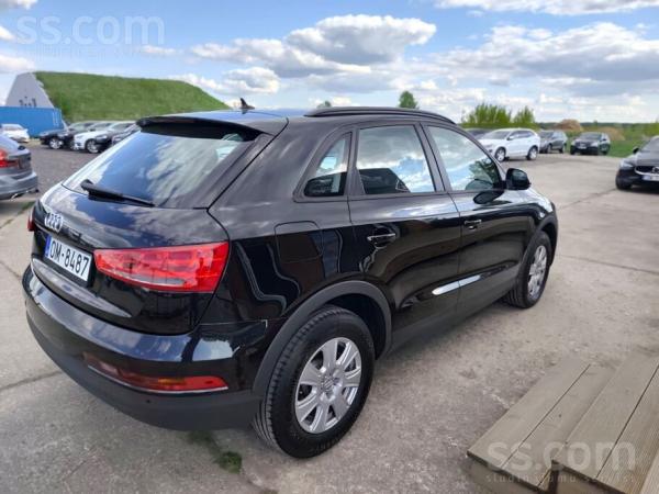 Black Audi Q3 2018 in Riga, with an engine capacity of 2.00 L and mileage of 241 thousand km for 13500 €, photo 3 on AUTOMOTO.COM.LV