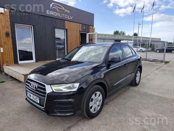 Black Audi Q3 2018 in Riga, with an engine capacity of 2.00 L and mileage of 241 thousand km for 13500 €, photo 8 on AUTOMOTO.COM.LV