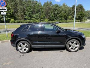 Melns Audi Q3 2018 Viļņa, ar dzinēja tilpumu 1.98 L un nobraukumu 93 tūkst. km par 21000 €, foto  vietnē AUTOMOTO.COM.LV