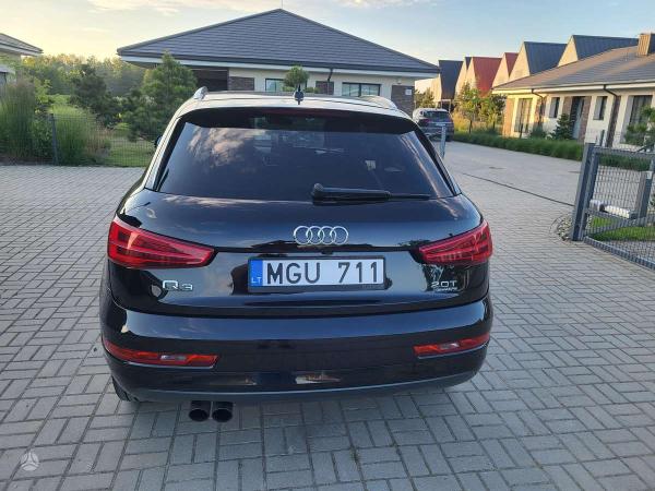 Black Audi Q3 2018 in Palanga, with an engine capacity of 1.98 L and mileage of 170 thousand km for 14300 €, photo 2 on AUTOMOTO.COM.LV