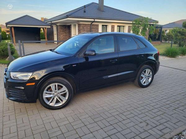 Black Audi Q3 2018 in Palanga, with an engine capacity of 1.98 L and mileage of 170 thousand km for 14300 €, photo 4 on AUTOMOTO.COM.LV
