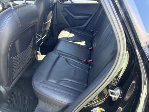 Black Audi Q3 2018 in Palanga, with an engine capacity of 1.98 L and mileage of 170 thousand km for 14300 €, photo 13 on AUTOMOTO.COM.LV
