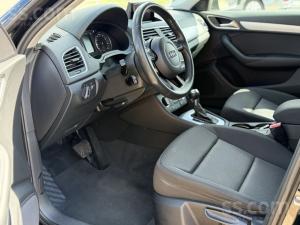Black Audi Q3 2018 in Riga, with an engine capacity of 2.00 L and mileage of 241 thousand km for 13900 €, photo 8 on AUTOMOTO.COM.LV