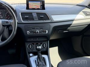 Black Audi Q3 2018 in Riga, with an engine capacity of 2.00 L and mileage of 241 thousand km for 13900 €, photo 10 on AUTOMOTO.COM.LV