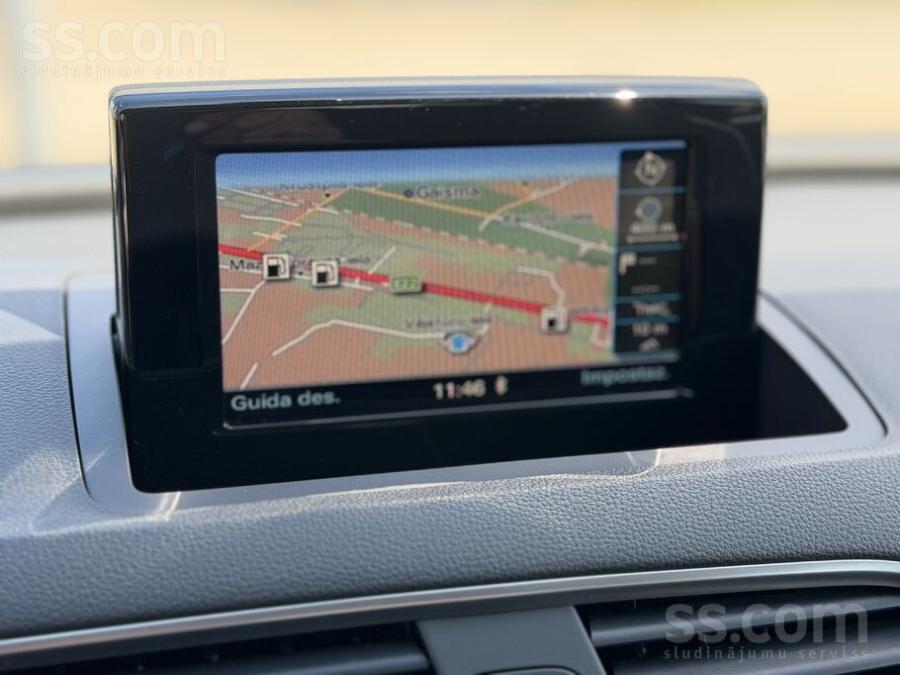 Black Audi Q3 2018 in Riga, with an engine capacity of 2.00 L and mileage of 241 thousand km for 13900 €, photo 11 on AUTOMOTO.COM.LV