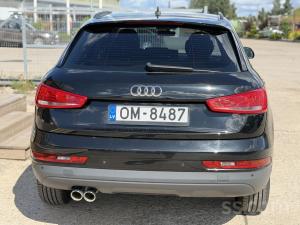 Black Audi Q3 2018 in Riga, with an engine capacity of 2.00 L and mileage of 241 thousand km for 13900 €, photo 18 on AUTOMOTO.COM.LV