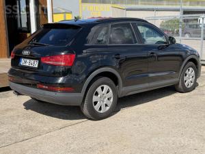 Black Audi Q3 2018 in Riga, with an engine capacity of 2.00 L and mileage of 241 thousand km for 13900 €, photo 19 on AUTOMOTO.COM.LV