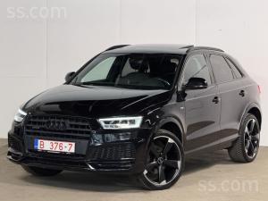 Black Audi Q3 2018 in Jurmala, with an engine capacity of 2.00 L and mileage of 186 thousand km for 16950 €, photo  on AUTOMOTO.COM.LV