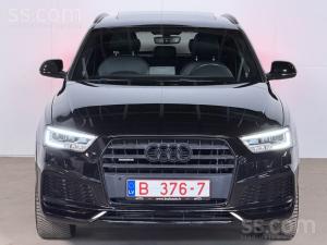 Black Audi Q3 2018 in Jurmala, with an engine capacity of 2.00 L and mileage of 186 thousand km for 16950 €, photo 5 on AUTOMOTO.COM.LV