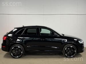 Black Audi Q3 2018 in Jurmala, with an engine capacity of 2.00 L and mileage of 186 thousand km for 16950 €, photo 9 on AUTOMOTO.COM.LV