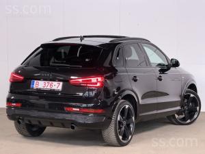 Black Audi Q3 2018 in Jurmala, with an engine capacity of 2.00 L and mileage of 186 thousand km for 16950 €, photo 13 on AUTOMOTO.COM.LV