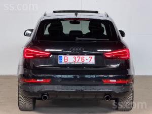 Black Audi Q3 2018 in Jurmala, with an engine capacity of 2.00 L and mileage of 186 thousand km for 16950 €, photo 14 on AUTOMOTO.COM.LV