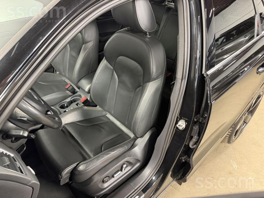 Black Audi Q3 2018 in Jurmala, with an engine capacity of 2.00 L and mileage of 186 thousand km for 16950 €, photo 17 on AUTOMOTO.COM.LV