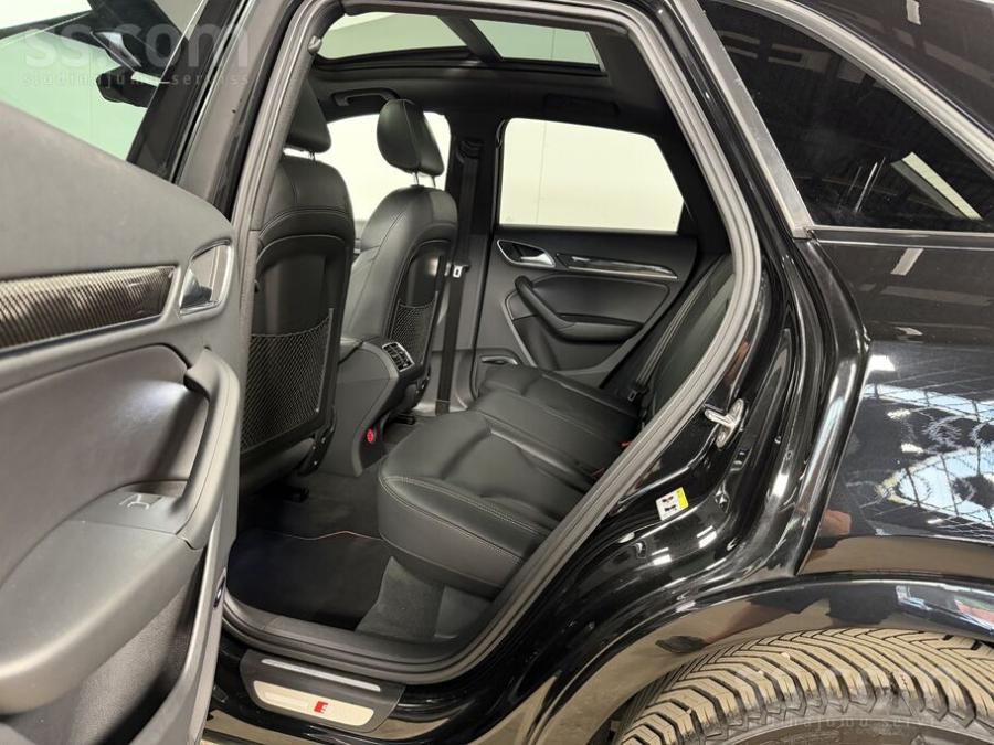 Black Audi Q3 2018 in Jurmala, with an engine capacity of 2.00 L and mileage of 186 thousand km for 16950 €, photo 20 on AUTOMOTO.COM.LV