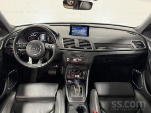 Black Audi Q3 2018 in Jurmala, with an engine capacity of 2.00 L and mileage of 186 thousand km for 16950 €, photo 21 on AUTOMOTO.COM.LV