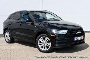 Melns Audi Q3 2018 Kretinga, ar dzinēja tilpumu 1.98 L un nobraukumu 170 tūkst. km par 13899 €, foto  vietnē AUTOMOTO.COM.LV