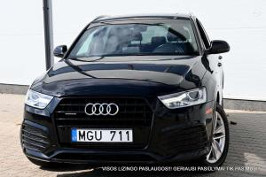 Melns Audi Q3 2018 Kretinga, ar dzinēja tilpumu 1.98 L un nobraukumu 170 tūkst. km par 13899 €, foto 3 vietnē AUTOMOTO.COM.LV