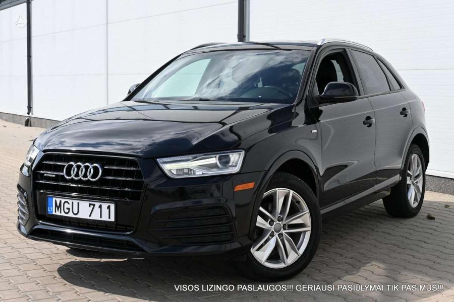 Melns Audi Q3 2018 Kretinga, ar dzinēja tilpumu 1.98 L un nobraukumu 170 tūkst. km par 13899 €, foto 4 vietnē AUTOMOTO.COM.LV