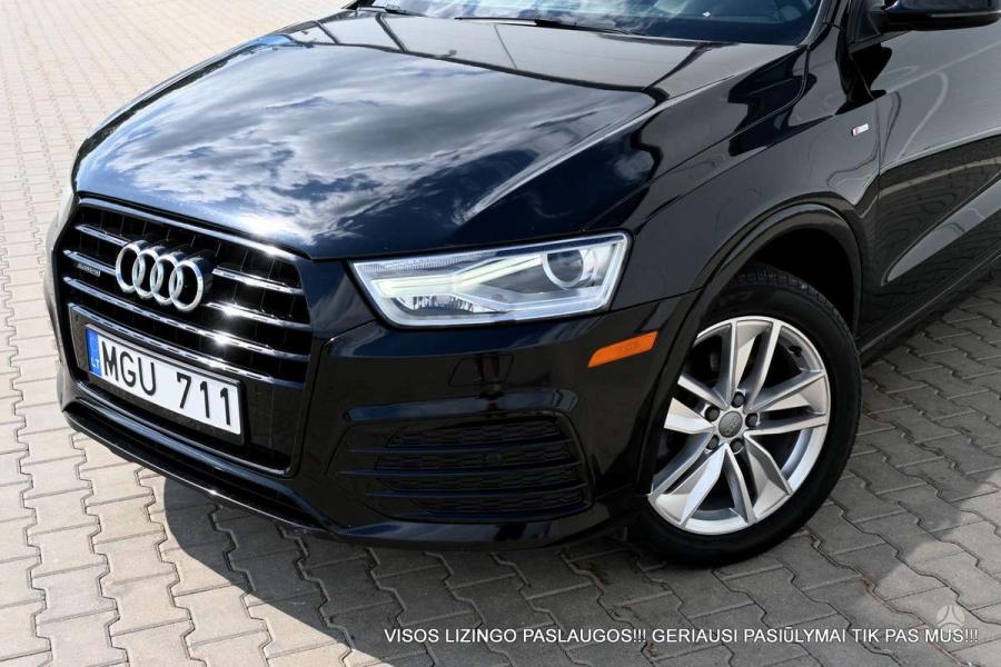 Melns Audi Q3 2018 Kretinga, ar dzinēja tilpumu 1.98 L un nobraukumu 170 tūkst. km par 13899 €, foto 5 vietnē AUTOMOTO.COM.LV