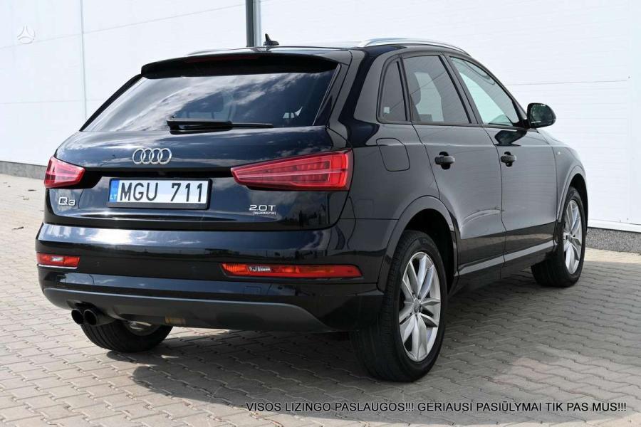 Melns Audi Q3 2018 Kretinga, ar dzinēja tilpumu 1.98 L un nobraukumu 170 tūkst. km par 13899 €, foto 9 vietnē AUTOMOTO.COM.LV