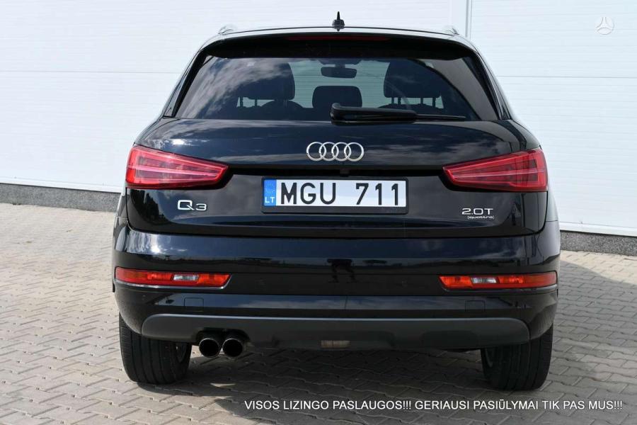 Melns Audi Q3 2018 Kretinga, ar dzinēja tilpumu 1.98 L un nobraukumu 170 tūkst. km par 13899 €, foto 10 vietnē AUTOMOTO.COM.LV