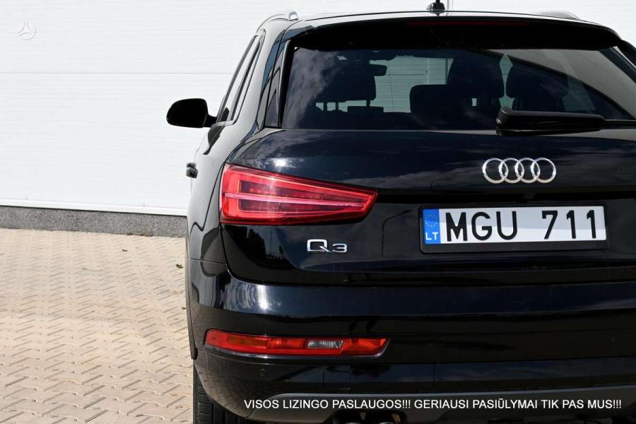 Melns Audi Q3 2018 Kretinga, ar dzinēja tilpumu 1.98 L un nobraukumu 170 tūkst. km par 13899 €, foto 12 vietnē AUTOMOTO.COM.LV