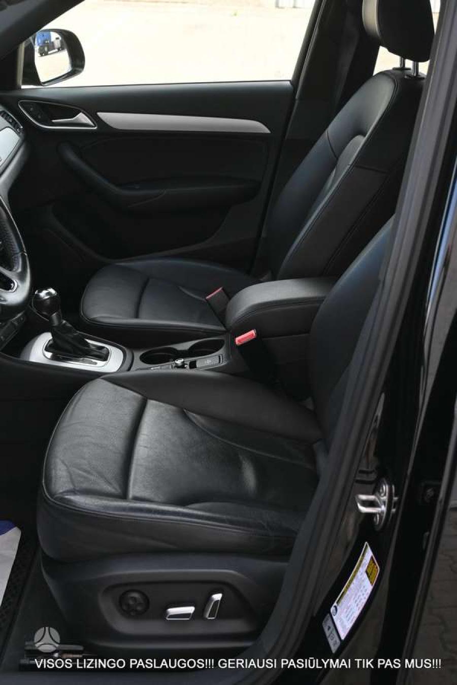 Melns Audi Q3 2018 Kretinga, ar dzinēja tilpumu 1.98 L un nobraukumu 170 tūkst. km par 13899 €, foto 18 vietnē AUTOMOTO.COM.LV