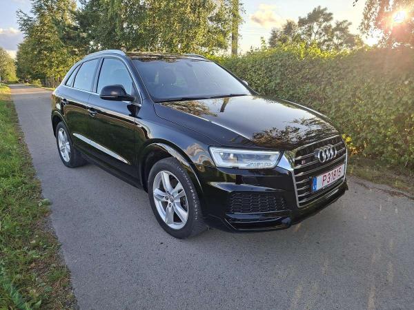 Black Audi Q3 2018 in Siauliai, with an engine capacity of 1.40 L and mileage of 103 thousand km for 13900 €, photo 3 on AUTOMOTO.COM.LV