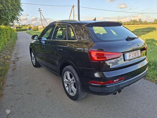 Black Audi Q3 2018 in Siauliai, with an engine capacity of 1.40 L and mileage of 103 thousand km for 13900 €, photo 5 on AUTOMOTO.COM.LV
