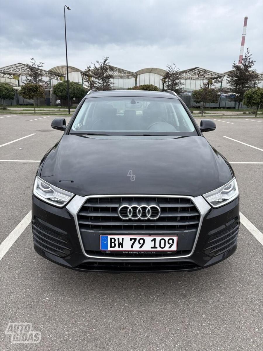 Melns Audi Q3 2018 Viļņa, ar dzinēja tilpumu 2.00 L un nobraukumu 181 tūkst. km par 13900 €, foto 1 vietnē AUTOMOTO.COM.LV