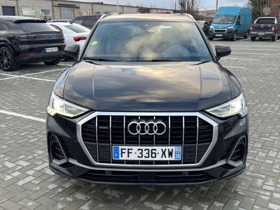 Black Audi Q3 2019 in Taurage, with an engine capacity of 1.97 L and mileage of 287 thousand km for 16500 €, photo 2 on AUTOMOTO.COM.LV