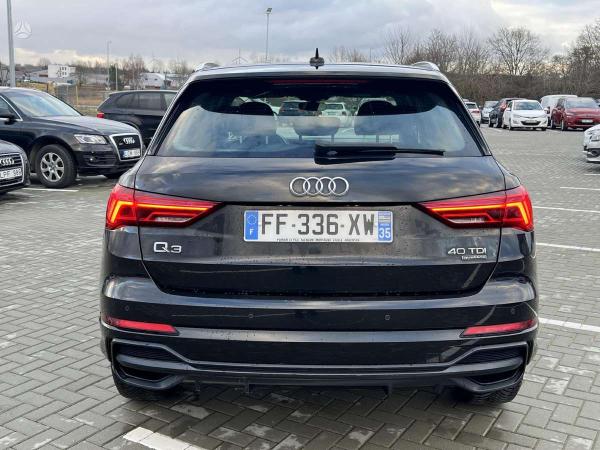 Black Audi Q3 2019 in Taurage, with an engine capacity of 1.97 L and mileage of 287 thousand km for 16500 €, photo 6 on AUTOMOTO.COM.LV