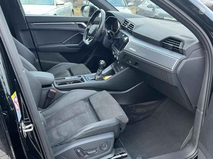 Black Audi Q3 2019 in Taurage, with an engine capacity of 1.97 L and mileage of 287 thousand km for 16500 €, photo 10 on AUTOMOTO.COM.LV