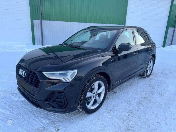 Melns Audi Q3 2019 Kauņa, ar dzinēja tilpumu 2.00 L un nobraukumu 225 tūkst. km par 19300 €, foto 1 vietnē AUTOMOTO.COM.LV