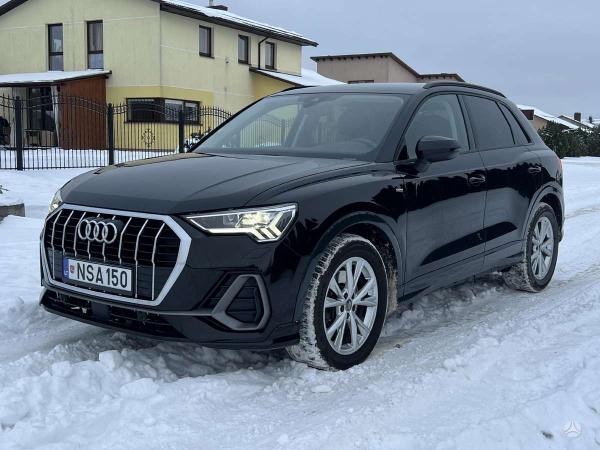 Melns Audi Q3 2019 Panevēža, ar dzinēja tilpumu 1.98 L un nobraukumu 124 tūkst. km par 18900 €, foto 1 vietnē AUTOMOTO.COM.LV
